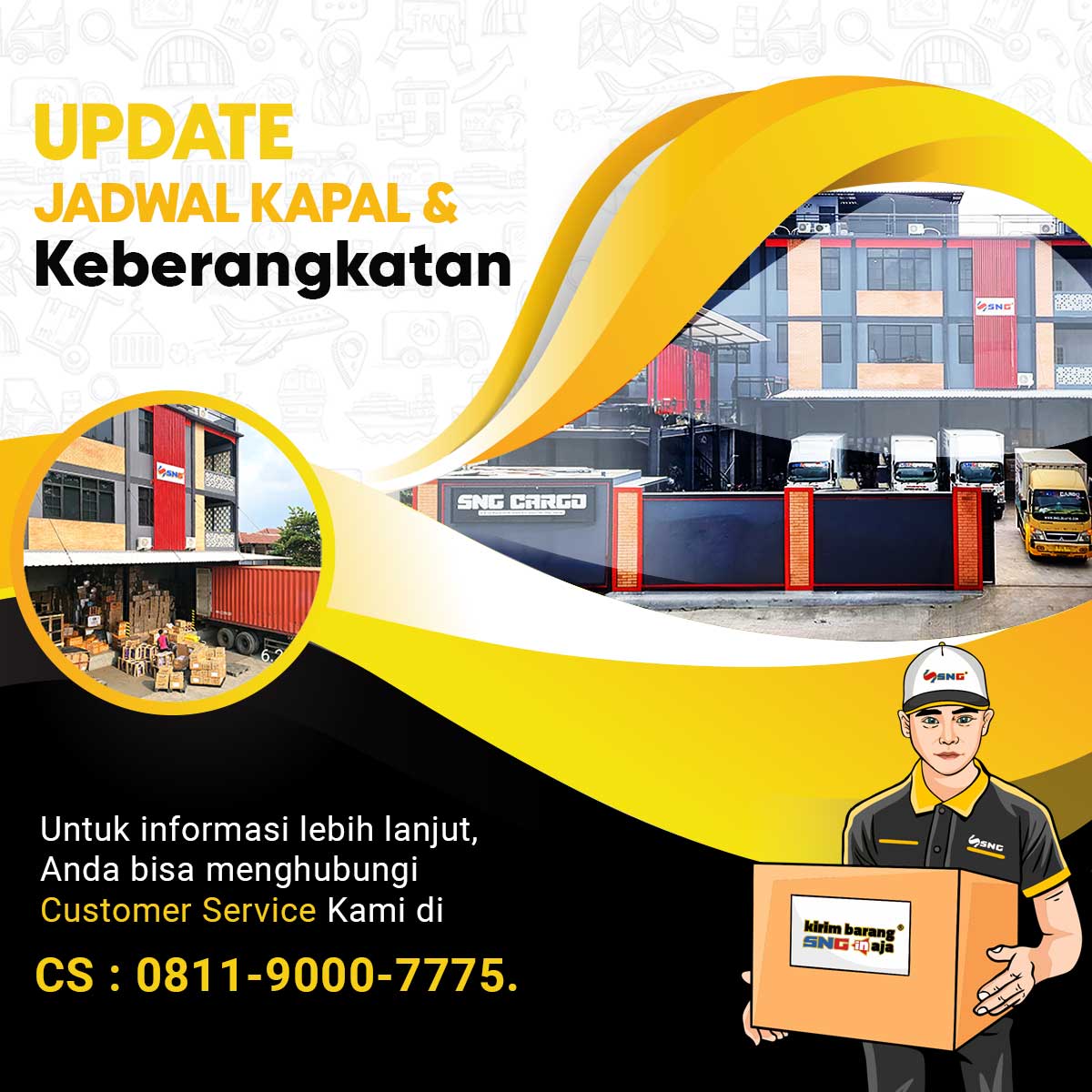 Jadwal Kapal Terbaru & Terlengkap 2025 - SNG Cargo